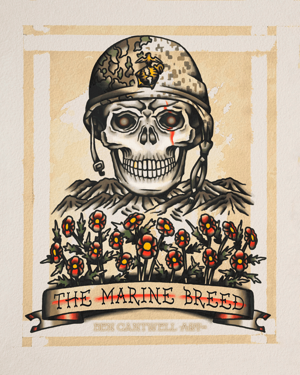 The Marine Breed 2 – Ben Cantwell Art