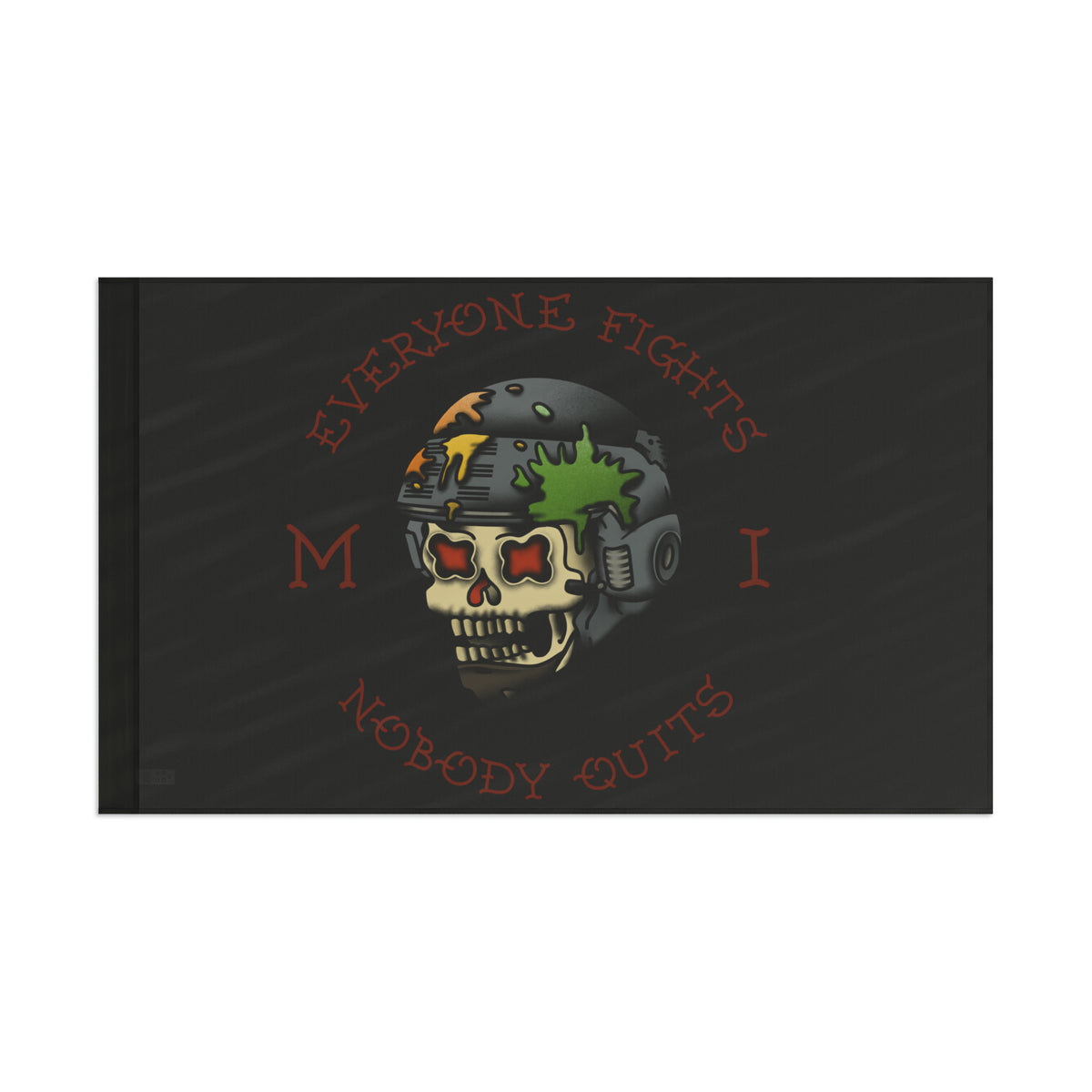 Mobile Infantry Skull Remastered - Flag – Ben Cantwell Art