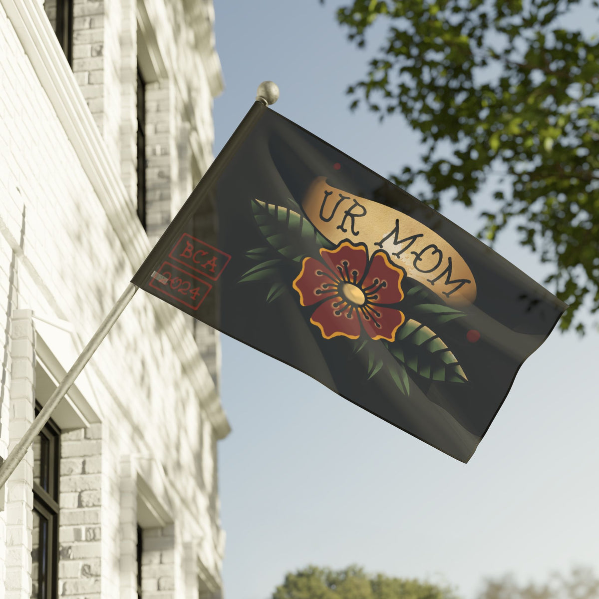 BCA 2024 Collection - Ur Mom - Flag – Ben Cantwell Art
