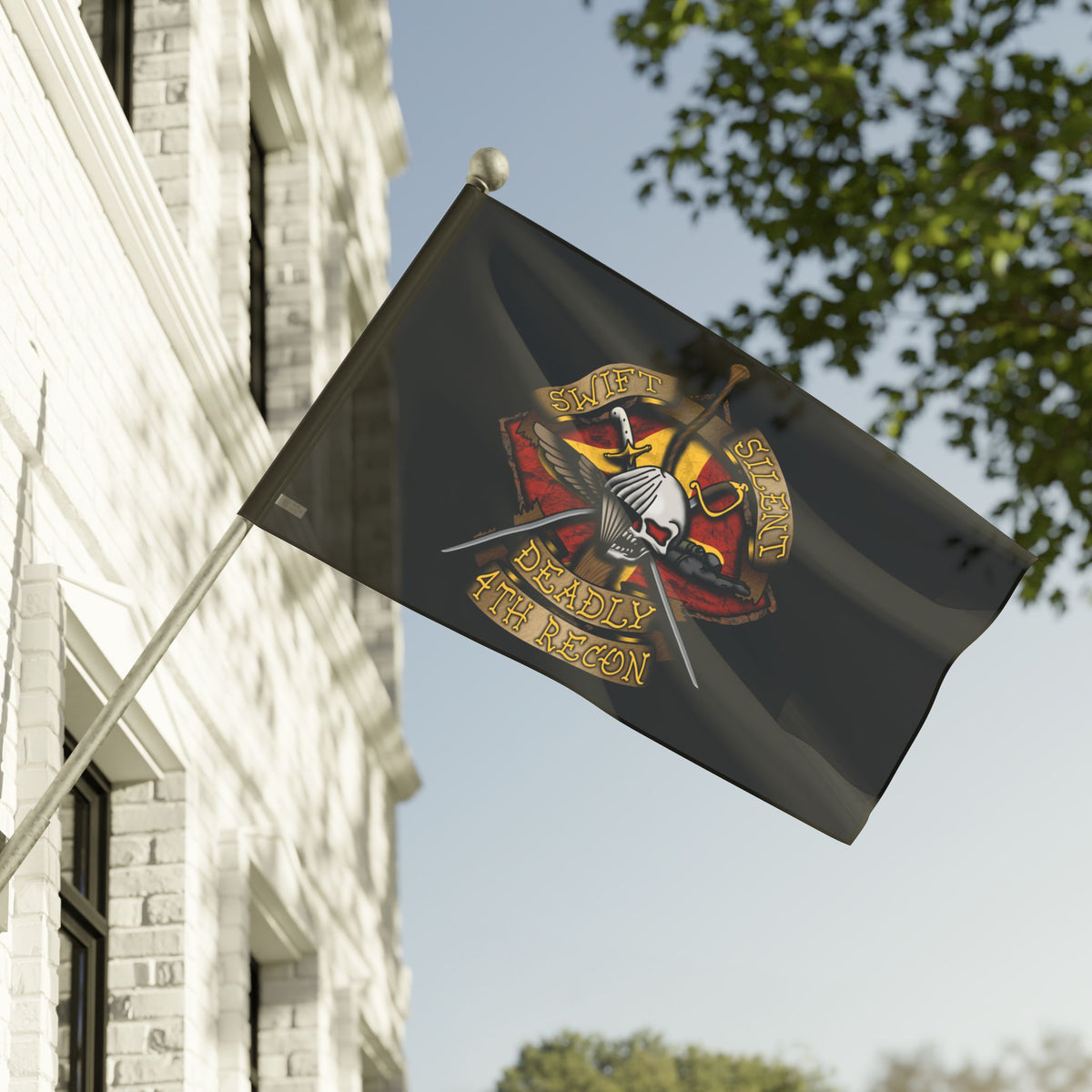 4th Reconnaissance Battalion - Flag – Ben Cantwell Art