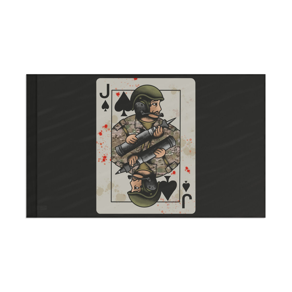 Tanker Jack Playing Card - Flag – Ben Cantwell Art