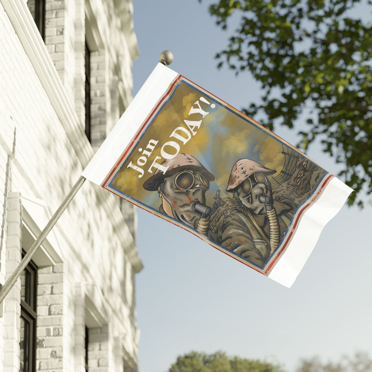 Join Today WW1 Poster - Flag – Ben Cantwell Art