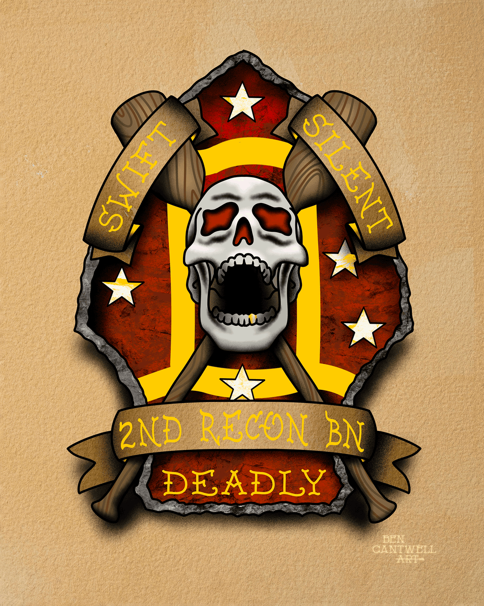 2nd Reconnaissance Battalion – Ben Cantwell Art