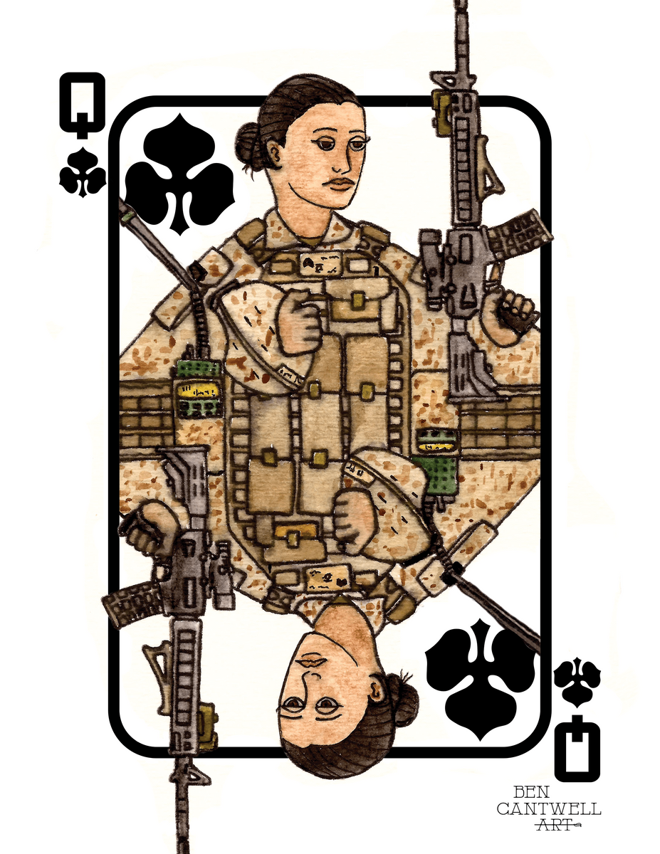 Queen Of Battle V2.0 (Remastered) – Ben Cantwell Art