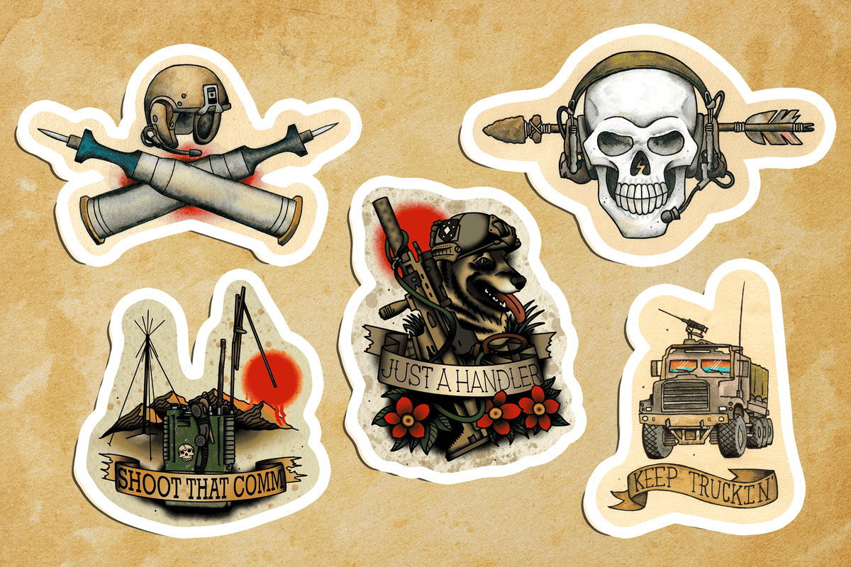 Supporting Roles Sticker Pack – Ben Cantwell Art