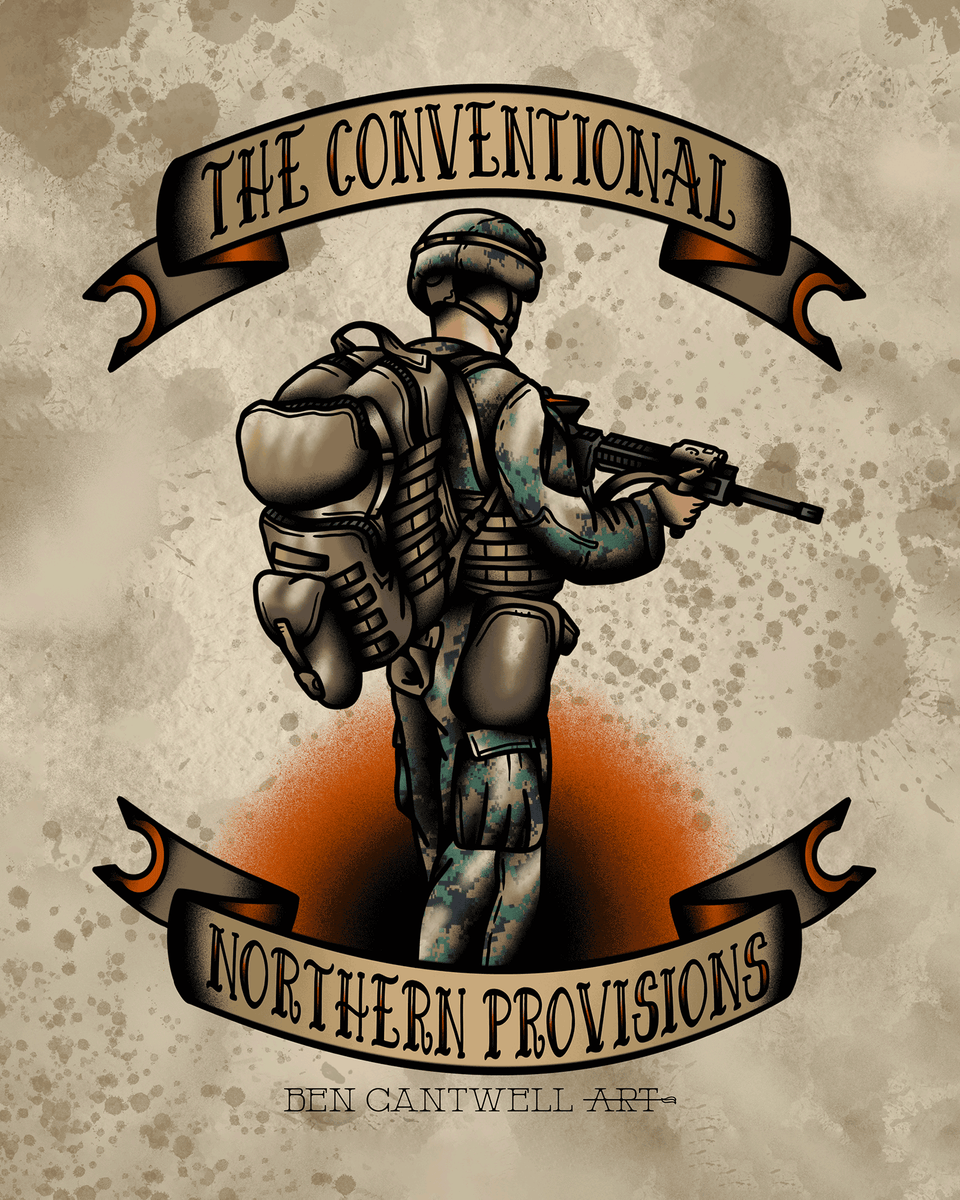 The Conventional Northern Provisions – Ben Cantwell Art